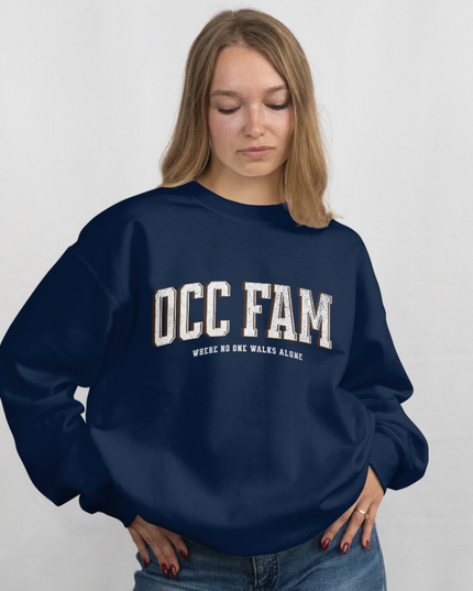 OCC FAM Varsity Sweatshirt – One Community Shop